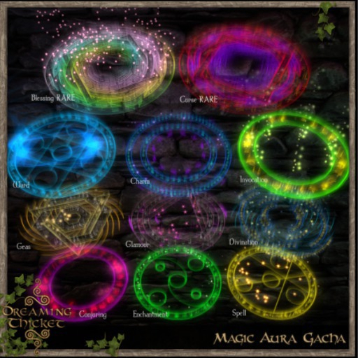 Second Life Marketplace - Dreaming Thicket - Magic Aura Gacha - Curse RARE
