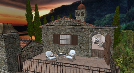 Second Life Marketplace - ITALIAN FIELDSTONE FARMHOUSE
