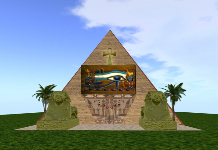 Second Life Marketplace - Meditation Esoteric Egyptian Pyramid