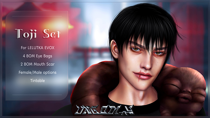 Second Life Marketplace - UNGODLY_Toji Set (Lelutka Evo X)