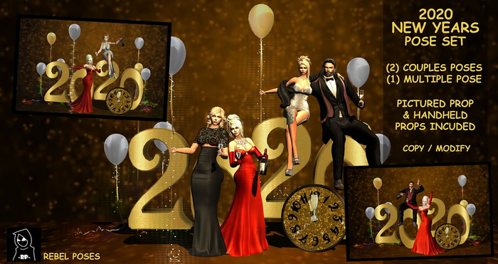 Second Life Marketplace - -RP- 2020 New Years
