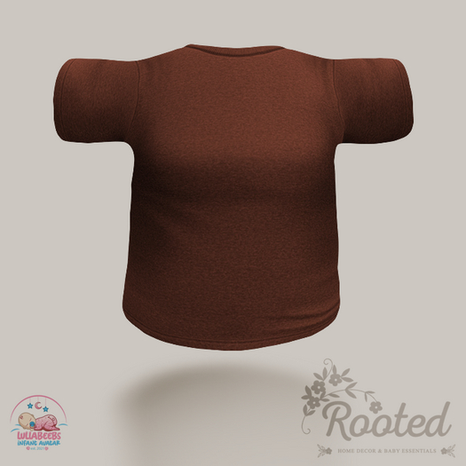 Second Life Marketplace - Rooted - Amari Shirt - Chestnut