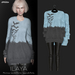 Second Life Marketplace - amias - ILAYA sweater set sky