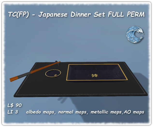 Second Life Marketplace - TC(FP) - Japanese Dinner Set FULL PERM