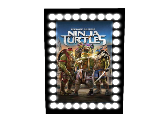 Second Life Marketplace - Lighted Movie Poster-Ninja Turtles