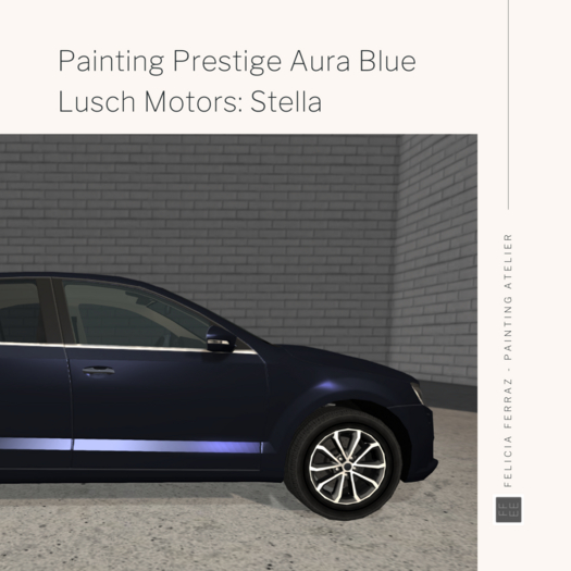 Second Life Marketplace - Painting Scheme Prestige Aura Blue - Lusch ...