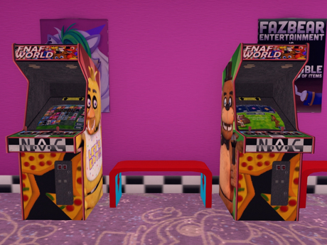 Second Life Marketplace - FNaF Arcade Machines