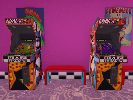 Second Life Marketplace - FNaF Arcade Machines