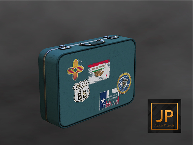 Second Life Marketplace - MadPea Missouri Mystery Motel - Suitcase