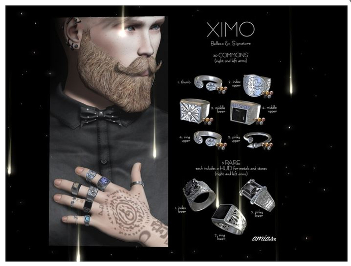 Second Life Marketplace - amias - XIMO RARE 2 - Signature