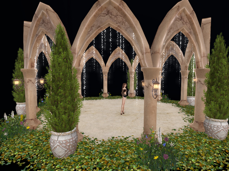 Second Life Marketplace - MC Forest Arched Courtyard