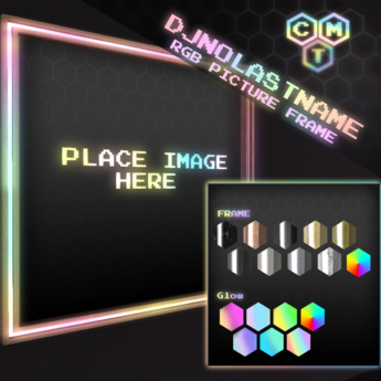 Second Life Marketplace - DJNOLASTNAME - RGB Picture Frame