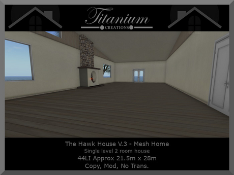 Second Life Marketplace - .: Titanium Creations :. Hawk House