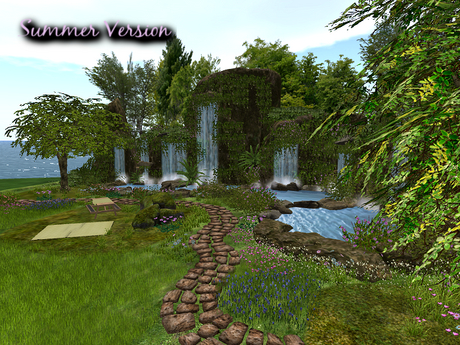 Second Life Marketplace - Waterfall|ForeverFallsSummer|Waterfall Waterfall