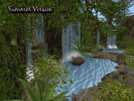 Second Life Marketplace - Waterfall|ForeverFallsSummer|Waterfall Waterfall