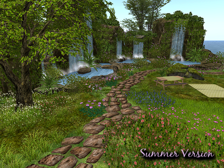 Second Life Marketplace - Waterfall|ForeverFallsSummer|Waterfall Waterfall