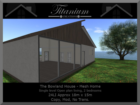 Second Life Marketplace - .:Titanium Creations:. Bowland House