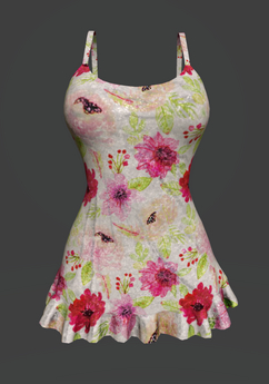 Second Life Marketplace - eloise baker - joss dress [red]
