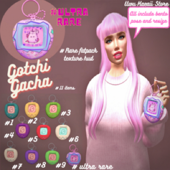 Second Life Marketplace - Gotchi Gacha 2- UwU Kawaii Store