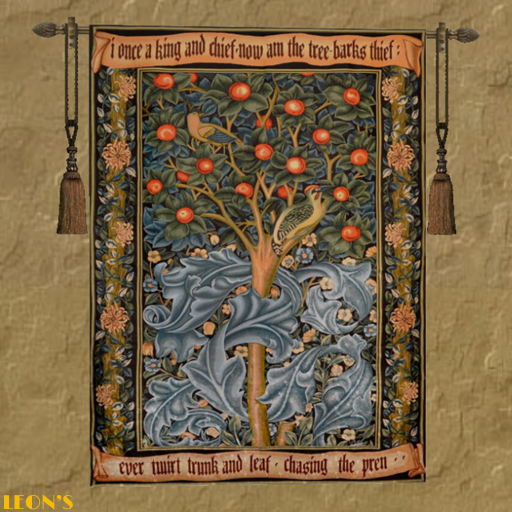 Second Life Marketplace - Tapestry Tree of Life, medieval with mount ...