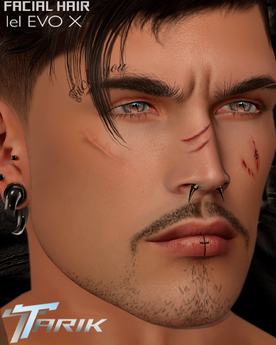 Second Life Marketplace - -- T. TARIK -- Pack ' Beard 92 // BOM Evo X ...