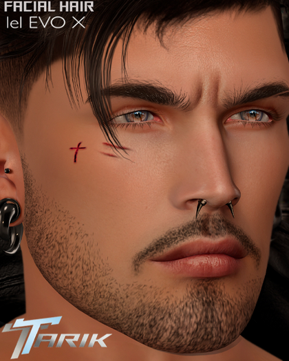 Second Life Marketplace - -- T. TARIK -- Pack ' Beard 84 // BOM Evo X ...