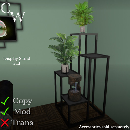 Second Life Marketplace - -CW- Display Stand