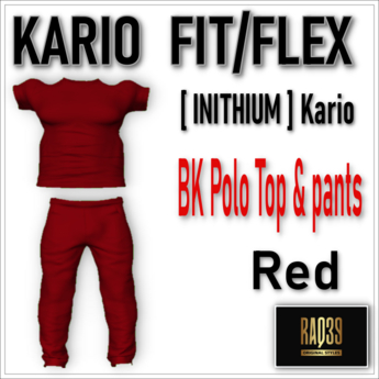 Second Life Marketplace - [R39] Kario BK Red
