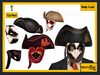 Second Life Marketplace - ::DisturbeD:: Venetian Fool Mask Pack - FULL ...