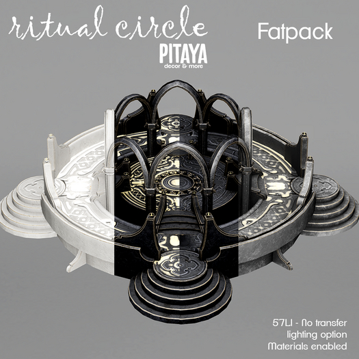 Second Life Marketplace - Pitaya - Ritual Circle - Fatpack