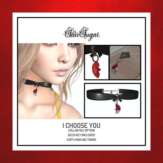 Second Life Marketplace - *SS* Choose You Collar