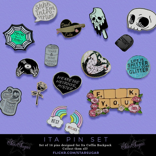 Second Life Marketplace - *SS* Pin Collection