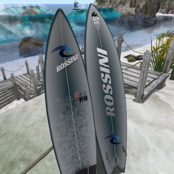 Second Life Marketplace - ROSSINI Surf X-3 Fish - Emerald