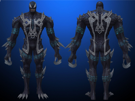 Second Life Marketplace - .:CQ:. Venom Black War of Realms - Bento Avatar
