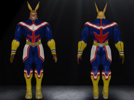 Second Life Marketplace - .:CQ:. All Might - Bento Avatar