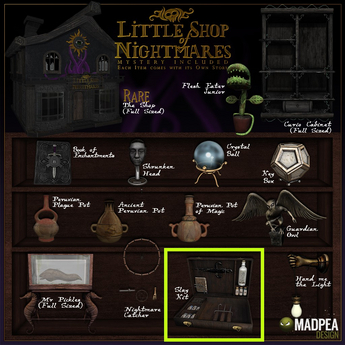 Second Life Marketplace - MadPea Little Shop of Nightmares - Slay Kit