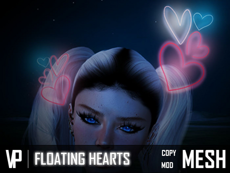 Second Life Marketplace - =VP= Floating Hearts (COPY/MOD)