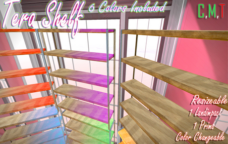 Second Life Marketplace - Strange Merchant - Tera Shelf