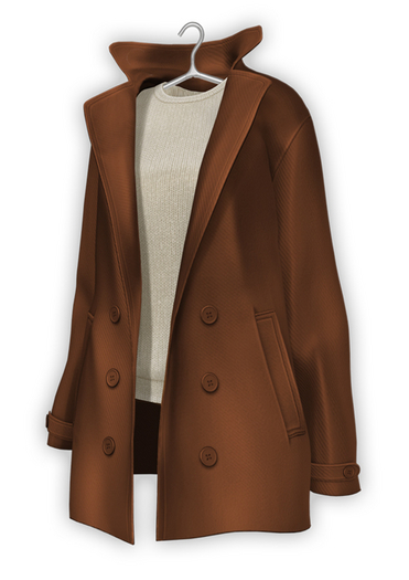 Second Life Marketplace - erratic / jolene - peacoat / rust (maitreya ...