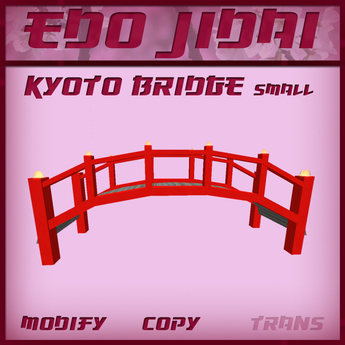 Second Life Marketplace - ::Edo Jidai Shop:: Kyoto Bridge small
