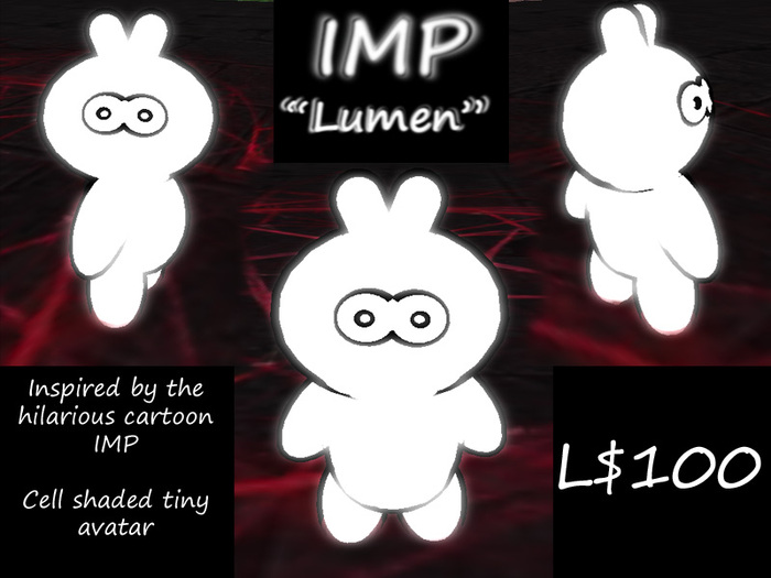 Second Life Marketplace - IMP - Lumen Tiny Avatar COPY/NO TRANS