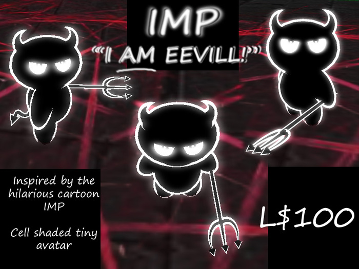 Second Life Marketplace - IMP - Imp Tiny Avatar COPY/NO TRANS