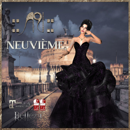 Second Life Marketplace - ::AU:: NEUVIEME GOWN