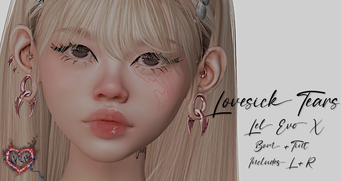 Second Life Marketplace - +E+ Lovesick Tears - Evo X