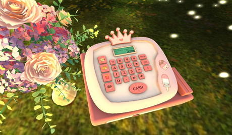 Second Life Marketplace - NACH Burger Princess Cash Register RARE
