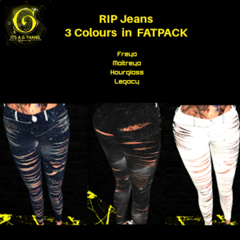 Second Life Marketplace - GThang RIP Jean Unpack (Add to unpack)
