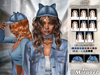 Second Life Marketplace - Sintiklia - Hair Mirabel - Colors&pastels