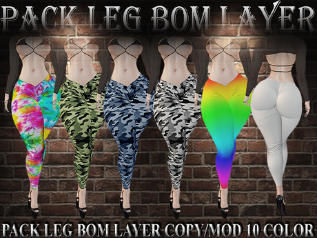 Second Life Marketplace - ::DIA::PACK BOM LEG KUPRA