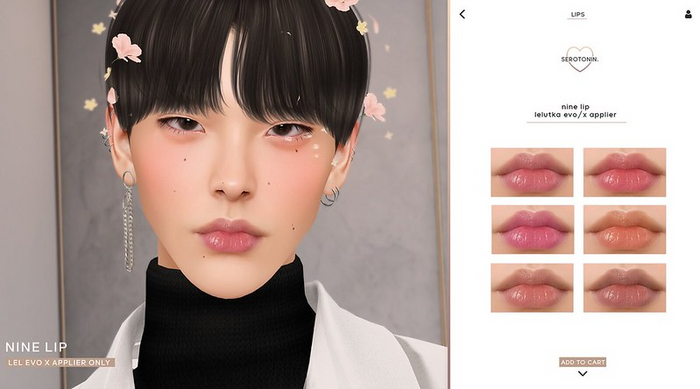 Second Life Marketplace - serotonin. NINE Lip DEMO