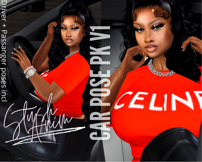Second Life Marketplace - [STUSH ANIM] CAR POSES V1